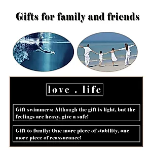 Swim Buoy for Open Water Swimmers Triathletes Kayakers Snorkelers, Swim Float for Open Water Swim Buoy Float for Swim Safety Swim Training