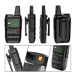 Long Range Walkie Talkies Waterproof,2 Pack FRS Rechargeable Two Way Radios Adults USB Charging Battery Portable No 50 Miles for Outdoor Hunting Camping Hiking Off Roading Accessories GZ20