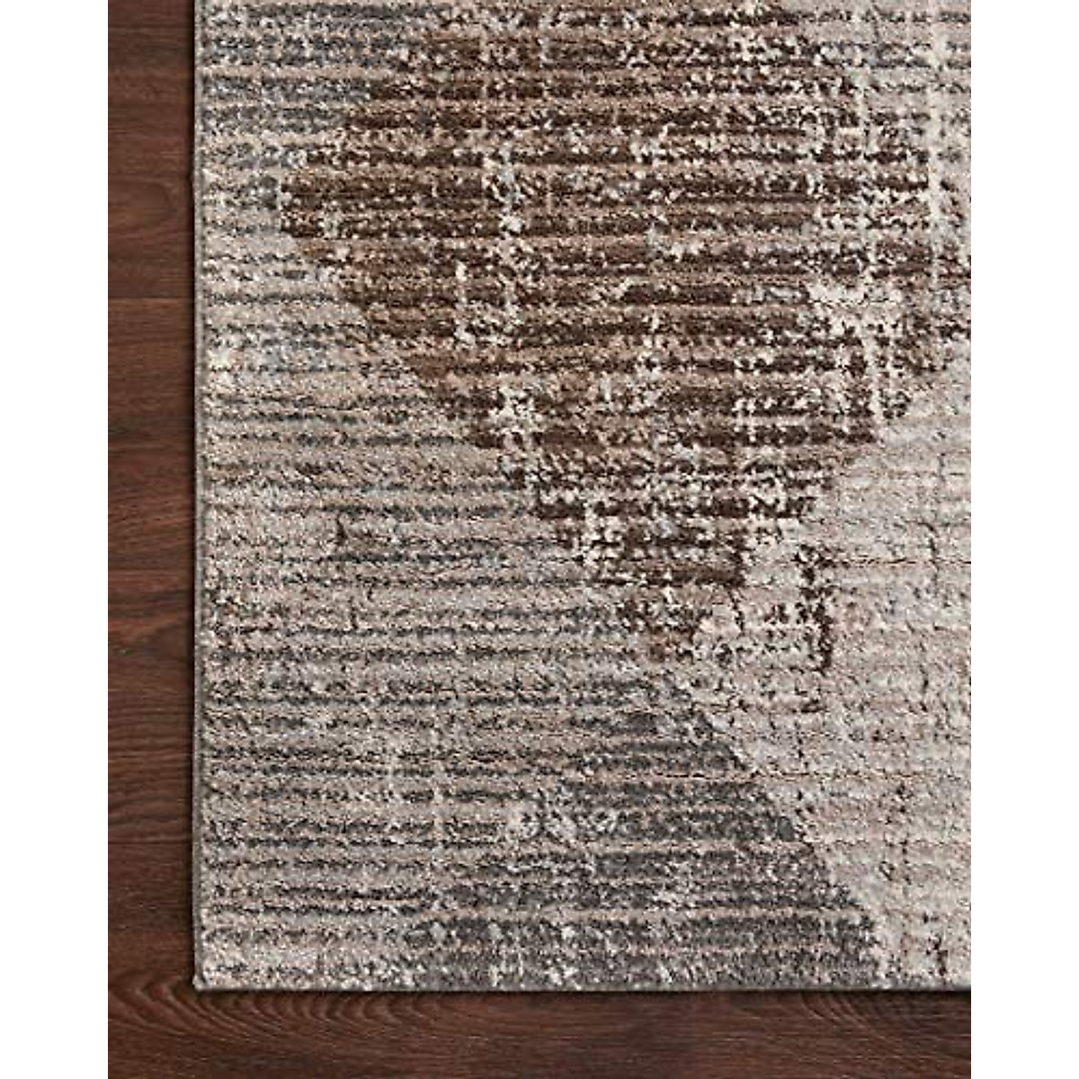 Loloi II Austen Collection AUS-04 Stone/BARK, Contemporary 6'-7" x 9'-2" Area Rug