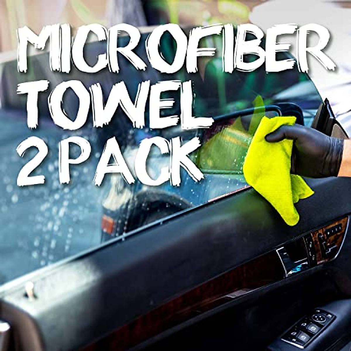 Pilot Automotive Voodoo Ride Microfiber Towels 2 Pack, Yellow