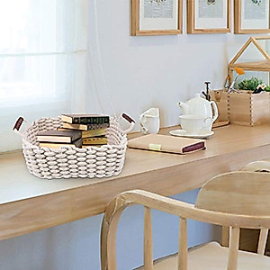 UXZDX Storage Basket 3pcs Soft Nesting Baskets Simple Gift Baskets Versatile Storage Boxes (Color : Gray)