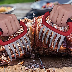 Meat Claws,VENZELL 3-in-1 Meat Shredder Claws with Bottle Opener and Cutter,Ultra Sharp Pork Claws with High-Grade Stainless Steel,for Shredding,Cutting,BBQ Smoker Slow Cooker Grilling Accessories