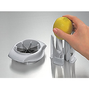 Simposh Lemon & Lime Wedge Slicer Cutter to Garnish Food Drink Corona Beer Tea Cocktails Oysters and More | Enjoy Slices of Lemon and Lime Wedges in Seconds