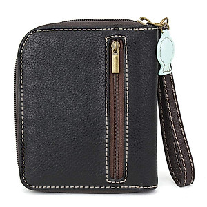 Chala Handbags Penguin Zip-Around Wristlet Wallet