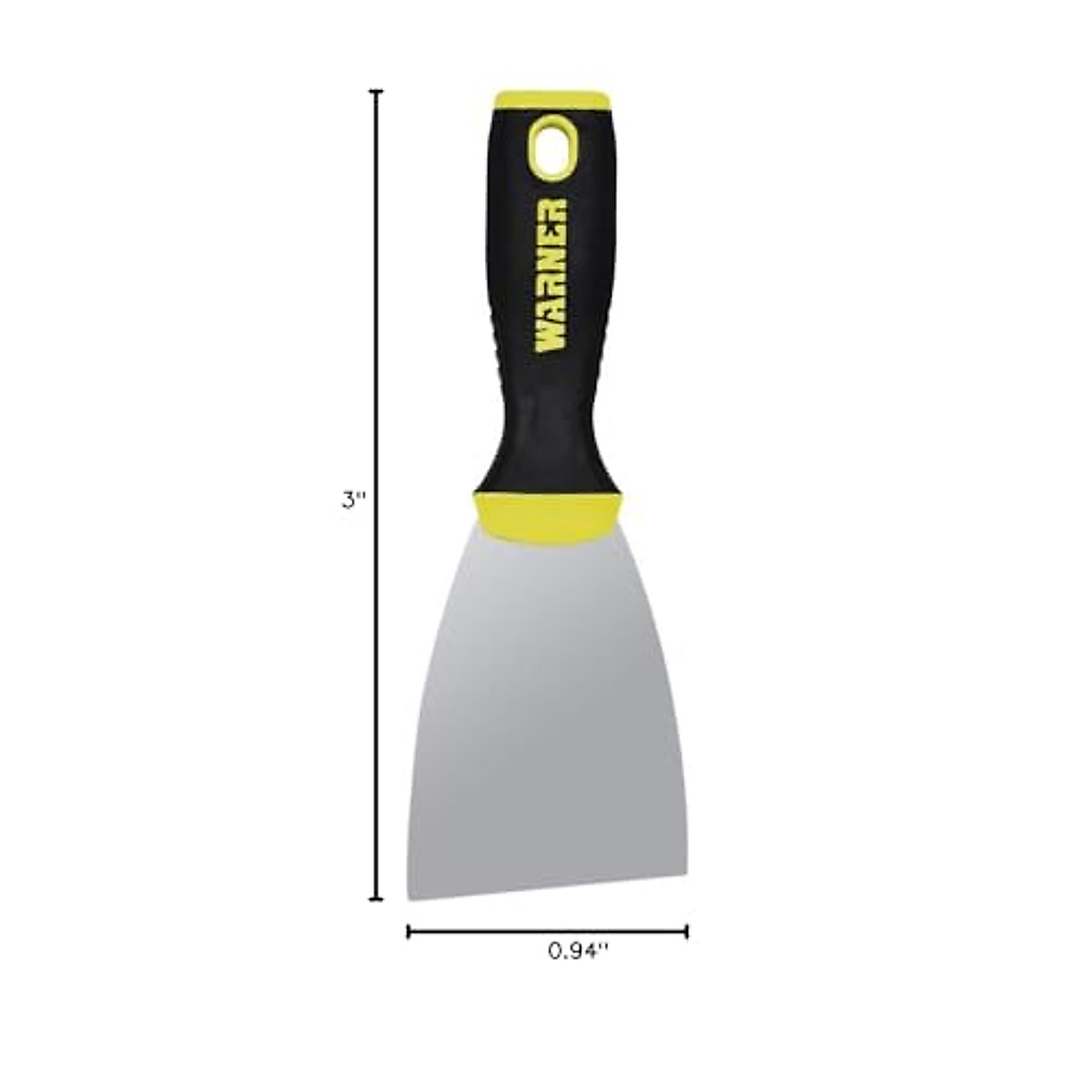 3" Warner 90133 ProGrip Full Flex Putty Knife