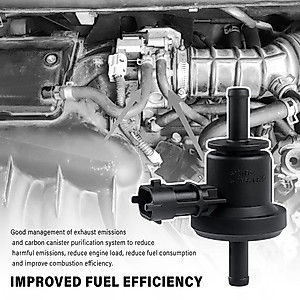 SSNNUU Car Vapor Canister Purge Valve Solenoid,Evap Purge Valve Solenoid Compatible with Hyundai Kia,Automotive Replacement Emission Canister Purge Valves OEM#2891026900,28910-26900