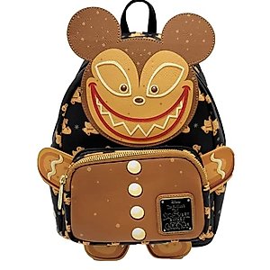 Loungefly x Disney Nightmare Before Christmas Gingerbread Scarry Teddy Mini Backpack