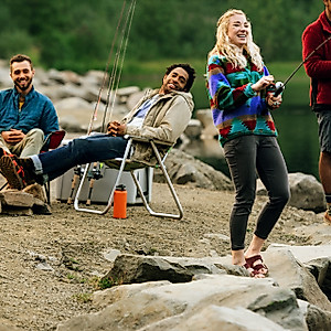 Zebco Roam Spincast Fishing Reel, Size 30 Reel, Changeable Right or Left-Hand Retrieve, Pre-Spooled with 10-Pound Zebco Fishing Line, Stainless Steel Front Cover, Blue