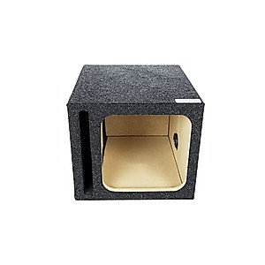 Bbox Single Vented 15 Inch Subwoofer Enclosure Engineered for Kicker Solo-Baric Model L5 & L7 Subwoofers - Car Subwoofer Boxes & Enclosures & Subwoofer Box Improves Audio Quality, Sound & Bass