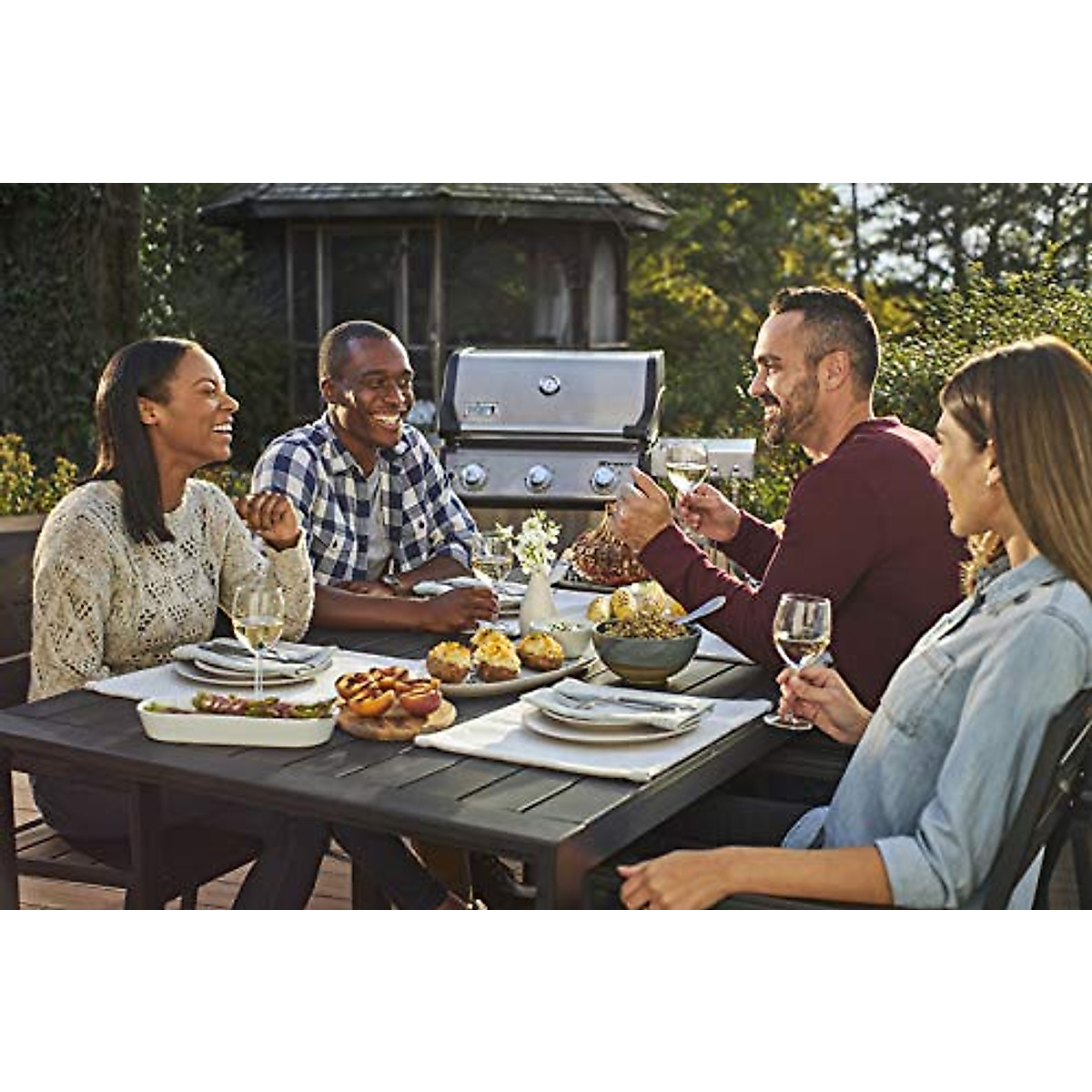Weber Spirit S-315 NG Gas Grill, Stainless Steel