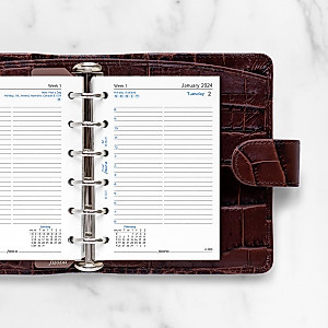 Filofax Pocket day per page English appointments diary - 2024