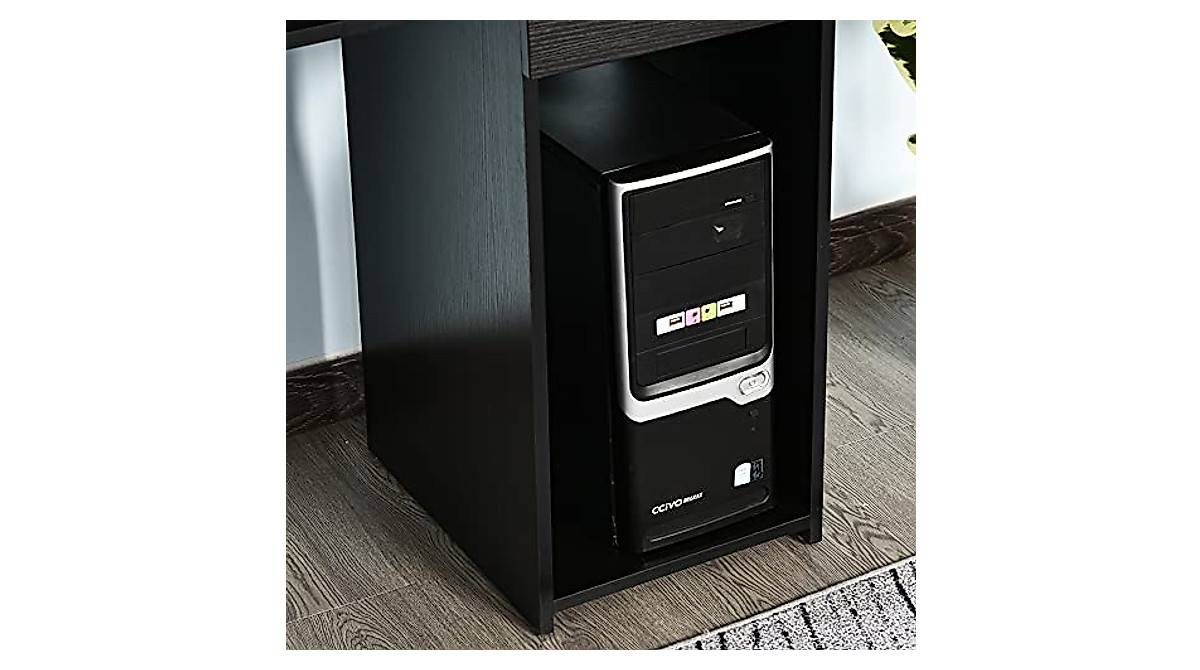 HOMCOM Computer Desk: Stylish & Functional Workstation