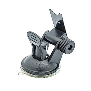 Car Radar Mount, Crossery Windshield & Dashboard Radar Detector Suction Mount for Escort Passport, Beltronics Vector & Rocky Mountain Phantom-T Radar Detectors, Easy To Install, Adjustable, Black