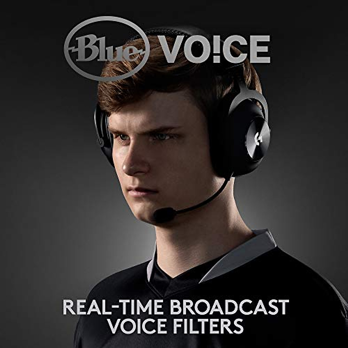 Logitech G PRO X Wireless Lightspeed Gaming Headset with Blue VO!CE Mic Filter Tech, 50 mm PRO-G Drivers, and DTS Headphone:X 2.0 Surround Sound