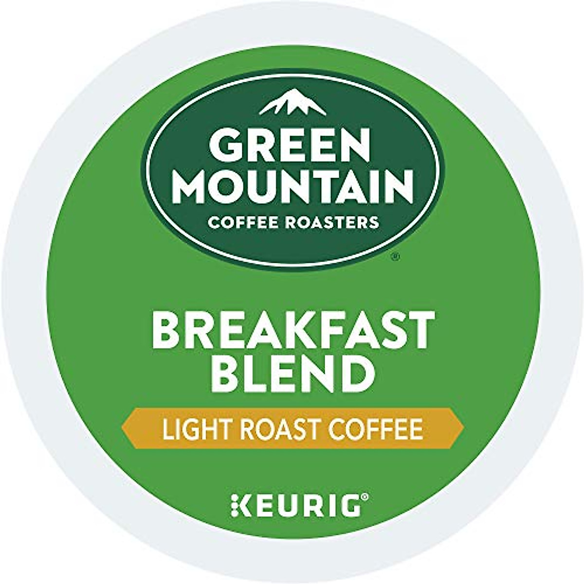 Green Mountain Coffee Roasters Breakfast Blend Keurig Single-Serve K-Cup Pods, Light Roast Coffee, 32 Count