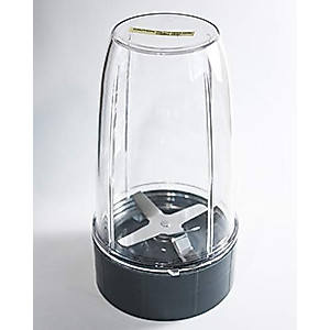 Replaceable Blade Cup Set B9TECH for NutriBull, 32 oz. Suitable for Nutribullet 600 W / 900 W models. Quick change of cup and knife blender kit.