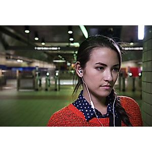 JBL T210 Pure Bass in-Ear Headphones with Microphone - White