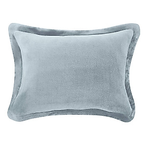 Amazon Basics Ultra-Soft Micromink Sherpa Comforter Bed Set, Twin, Tide Pool Blue