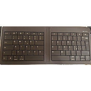 Microsoft Wireless Universal Foldable Keyboard for iPad, iPhone, Android Devices, and Windows Tablet:International QWERTY Layout
