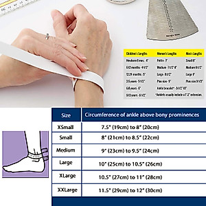 MRENITE 10k 14k 18k Solid Yellow Gold Silver Personalized His Hers Name ID Bar Bracelet Anklet Box Chain Custom Engraved Letter for Her Women Mom Daughter Son (Rose Gold)