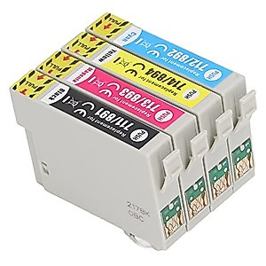 Hilitand 4 Pcs Ink Cartridge Printer Cartridge Ink Cartridge Replacement Print Photos, Test Papers, Documents for Office Use