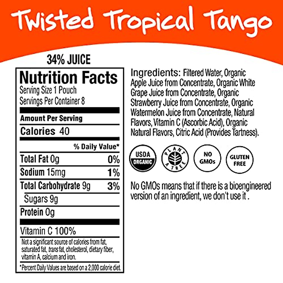 Honest Tea Juice Tropical Tango, 54 fl oz