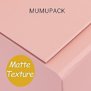 MUMUPACK Gift Box 8x7x3.3 Inches,Pink Gift Box with Lid, Storage Box Ribbon Magnetic Closure for Luxury Packaging Box for Presents,Wedding Christmas Birthdays Gift Packging