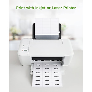 NELKO Address Labels, 1" x 2-5/8" Shipping Address Labels for Laser & Inkjet Printers, Mailing Sticker Labels, Easy to Pee for FBA Label (25 Sheets, 750 Labels)