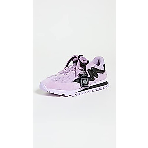 Marc Jacobs Women's The Teddy Jogger Sneakers, Arctic Dusk, Purple, 6 Medium US