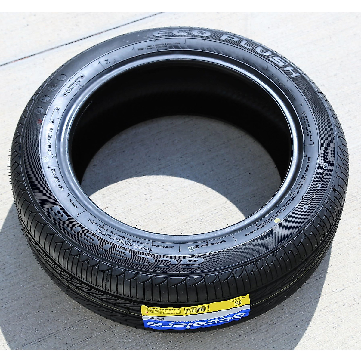 Accelera Eco Plush All-Season Passenger Car Touring Radial Tire-205/65R15 205/65/15 205/65-15 94V Load Range SL 4-Ply BSW Black Side Wall UTQG 400AA