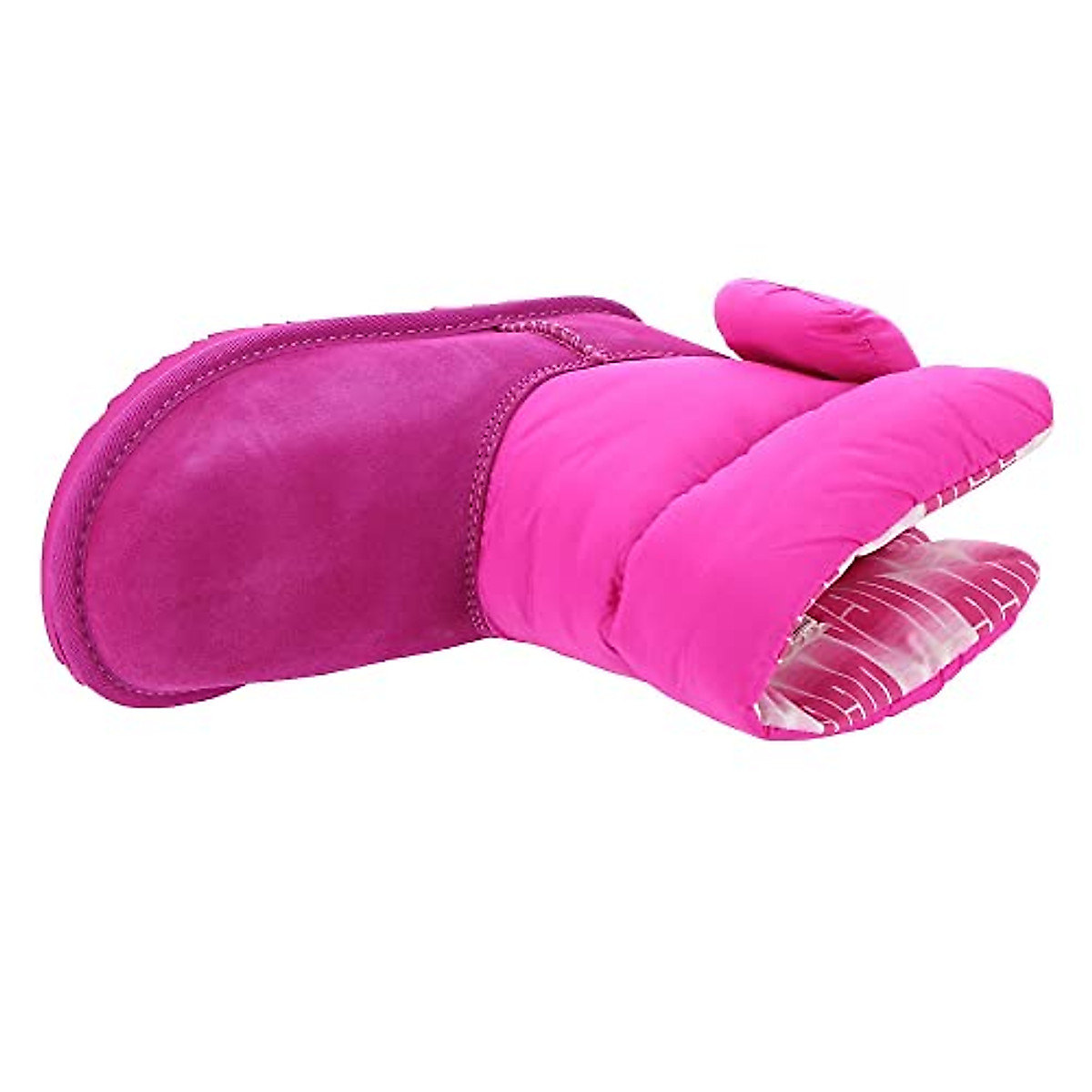 UGG Unisex-Child Bailey Bow Maxi Boot, Rose, 5 Big Kid