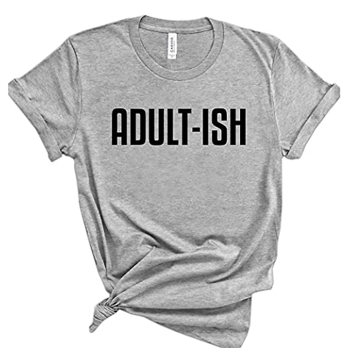 Adult-Ish T-Shirts Gift Ideas 18th Birthday Gifts for Girl and Boy Funny 18 Years Old T-Shirts Comfy Tees for Summer Funny 18th Age Shirt Funny Adult Shirts