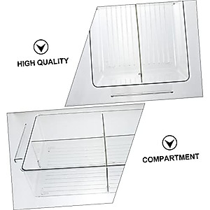 FELTECHELECTR Food Storage Containers Fridge Compartment Stacking Storage Box for Efficient and Neat Organization