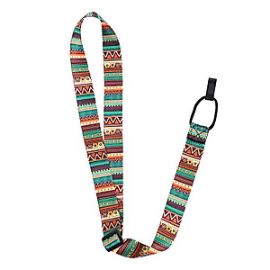 Ukulele Strap With Hook For You To Concentrate Completely At The Playing A Ukulele. For Ukuleles (soprano, Concert, Tenor, Or Baritone).