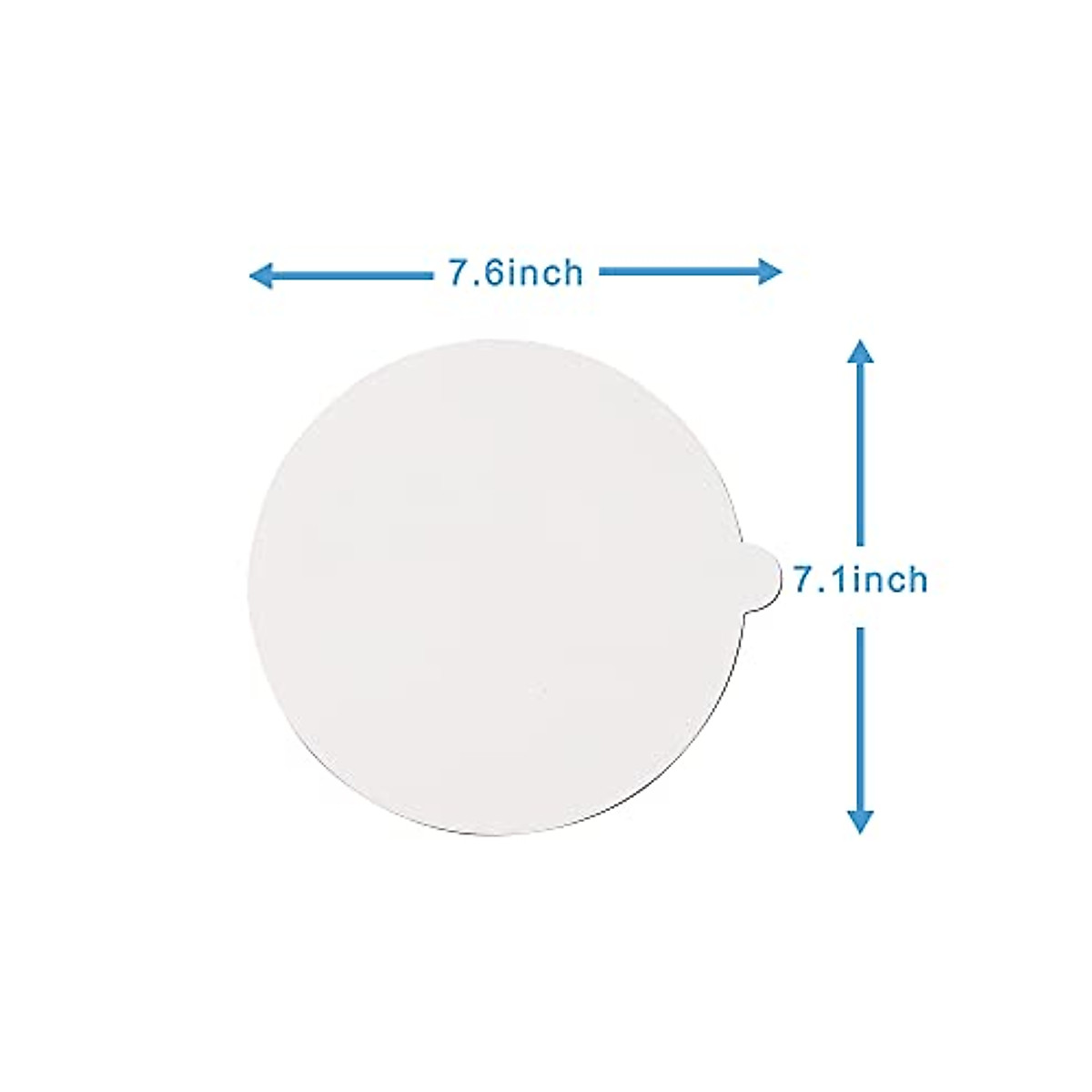 Flea Trap Refill Discs Sticky Pads 30 Pcs, 7.1 Inch Round Replacement Glue Boards for Victor The Ultimate and Other Flea Traps for Inside Your Home