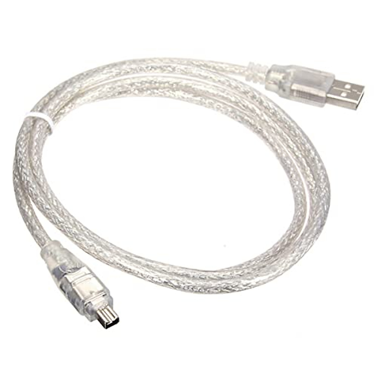 chenyang Only for DCR-TRV75E DV Firewire to USB Cable USB 2.0 to Firewire IEEE 1394 4Pin iLink Cable 1m