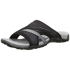 Merrell Women's Terran Slide II Sandal, Black, 9 M US