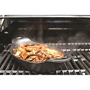 Lodge HOSD Heat Enhanced and Seasoned Cast Iron, 36-Ounce Oval Serving Dish, 36 ounce, Black