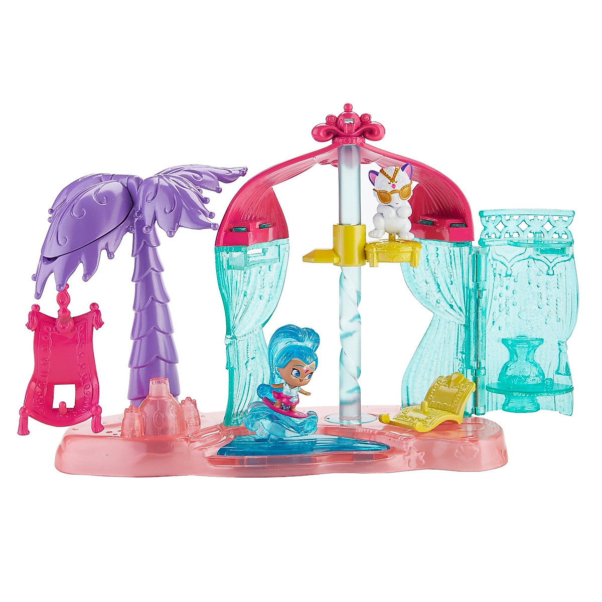 Fisher-Price Nickelodeon Shimmer & Shine, Teenie Genies, Genie Beach Playset