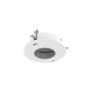 AXIS 01172-001 T94P01L Indoor/Outdoor Recessed Mount for M5525-E PTZ Dome Network Camera - White