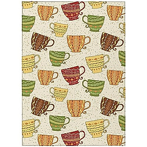 Dalyn Rugs Indoor/Outdoor Kendall KE15 Ivory Washable 8' x 10' Rug