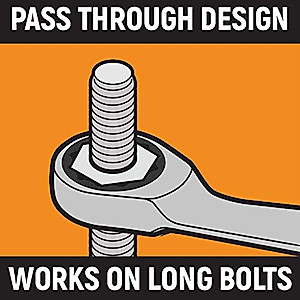 GEARWRENCH Point Ratcheting Combination Wrench 15mm, 12 - 9115D