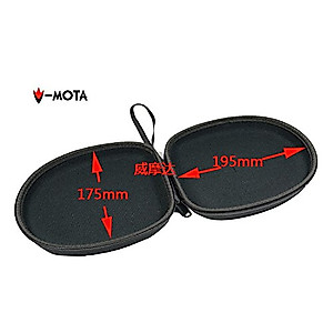 V-MOTA PXB Headphone Suitcase Carry case boxs (Size:195x175x55mm) for Plantronics Backbeat Sense SE and Backbeat Fit Headset