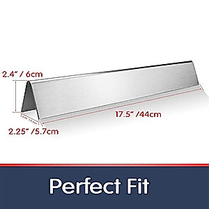GRISUN Burner and Flavor Bar for for Weber Genesis 300 Gas Grills (with Front Control Knobs)