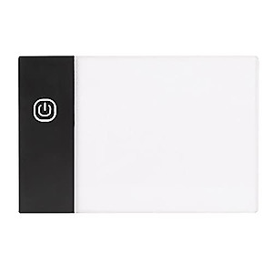Tracing Light Box, Artcraft LED Trace Light Pad Tracing LED Copy Board A6 LED Light Tablet Tracing Flip Book Kit with USB Cable for Painting for Calligraphy