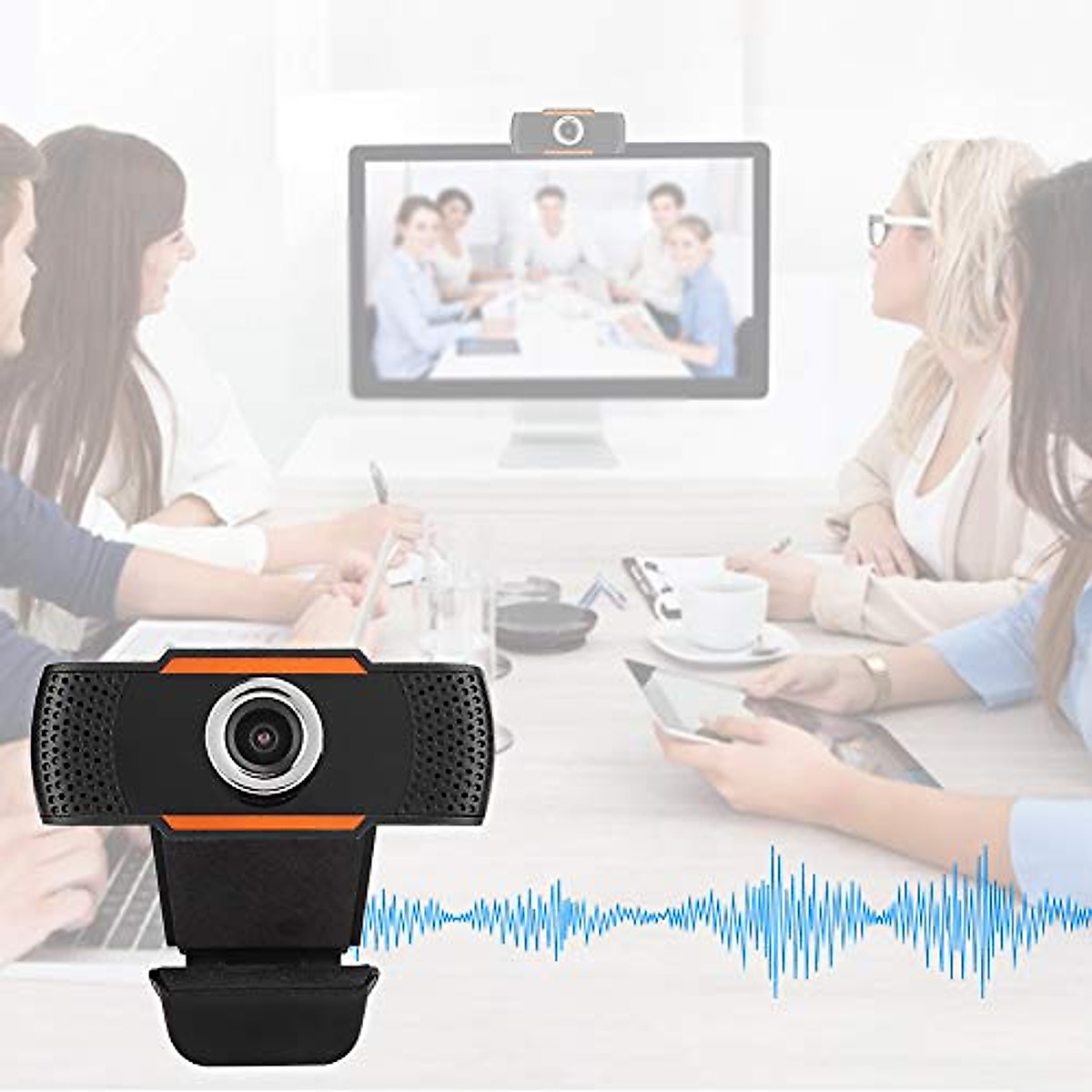 S Erounder Computer Camera,Autofocus Computer Camera 2 Million Pixels Builtin SoundAbsorbing Microphone USB Webcam 1920 X 1080P Resolution for PC Laptop Video Call