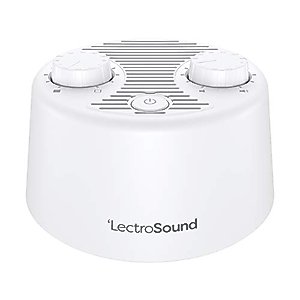 Adaptive Sound Technologies Lectro Sound 2 Non-Looping White Noise Baby Rest and Sleep Machine