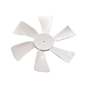 JMELEHW 6 inch RV Vent Fan Blade with 12V D-Shaft Vent Motor, RV Exhaust Fan Compatible with Heng's, Elixir, Ventline, Jensen RV