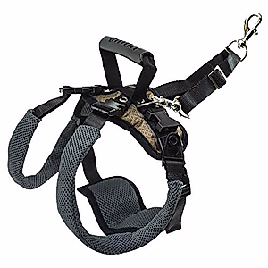 PetSafe CareLift Rear Support Harness - Lifting Aid with Handle and Shoulder Strap - Great for Pet Mobility and Older Dogs - Comfortable, Breathable Material - Easy to Adjust - Medium, Black