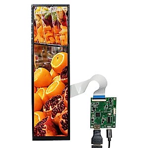 VSDISPLAY 8.8" 8.8 Inch 1920X480 LCD Screen HSD088IPW1-A00 with HD-MI to Mipi LCD Controller Board VS-HSD088